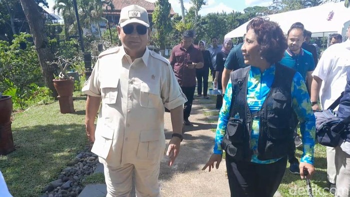 Isi Pertemuan Empat Mata Prabowo dan Susi Pudjiastuti Isi Pertemuan Empat Mata Prabowo dan Susi Pudjiastuti