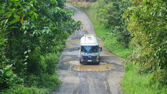 Jokowi Cek Jalan Rusak di Bengkulu, Begini Kondisinya