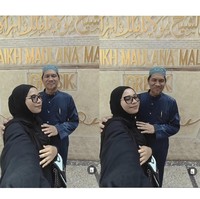 10 Foto Viral Suamiku Adalah Teman Ayahku, Pasutri Beda Usia 34 Tahun