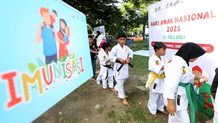 Potret Aksi Peringati Hari Anak Nasional di Berbagai Daerah