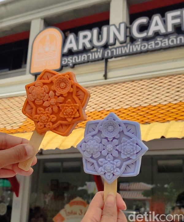 Es Krim Viral Thailand, Bentuknya Cantik-Enggak Rela Dimakan