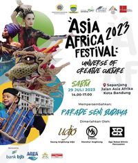 Asia Africa Festival 2023 di Bandung: Jadwal dan Lokasi Parkir