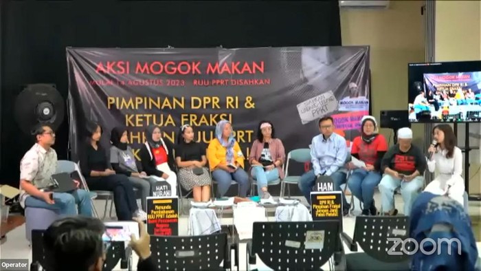 Desak Ruu Pprt Disahkan Aliansi Prt Gelar Aksi Mogok Makan 14 Agustus