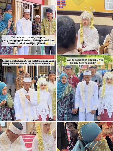 Pernikahan di Jambi Viral Digelar di Rutan, Kesetiaan Mempelai Wanita Disorot