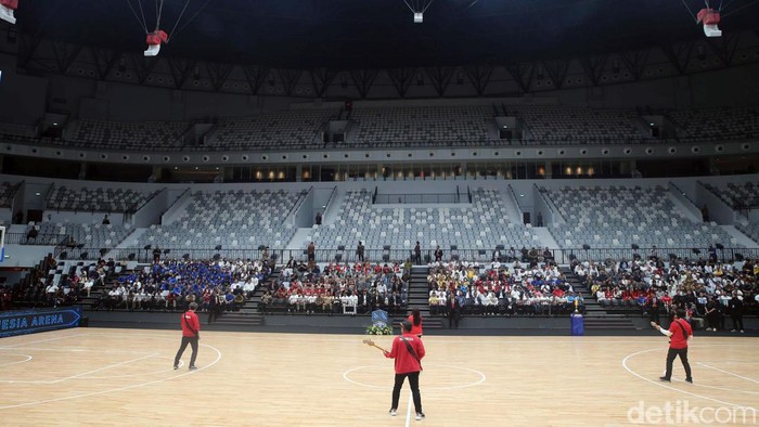 Momen Jokowi Resmikan Indonesia Arena