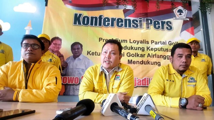 Loyalis Partai Golkar Sambut Gembira Dukung Prabowo Loyalis Partai Golkar Sambut Gembira Dukung Prabowo