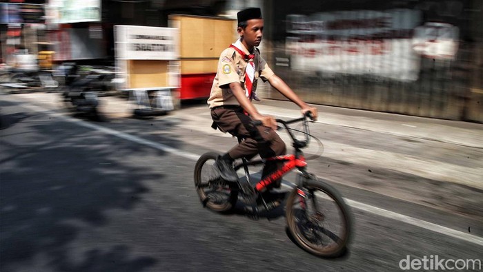 Tarian hingga Gowes Bareng Meriahkan Hari Pramuka