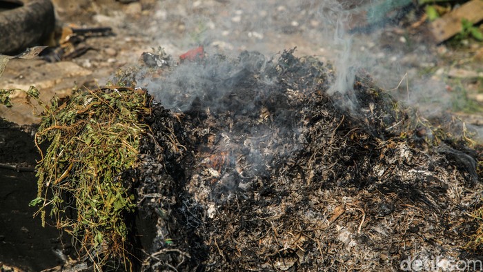 Potret Pembakaran Sampah Ilegal, Biang Kerok Polusi Udara Tangsel