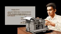 Kisah Sayuti Melik, Mesin Ketik dan Naskah Proklamasi