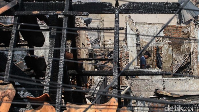 Foto Terkini 152 Rumah Hangus Usai Kebakaran Di Gang Kober Gambir