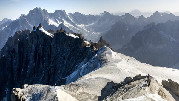 Pendakian Gunung Mont Blanc Prancis Terancam Gelombang Panas