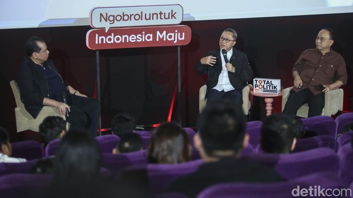 Potret CT Bicara Blak-blakan soal Indonesia Maju Potret CT Bicara Blak-blakan soal Indonesia Maju