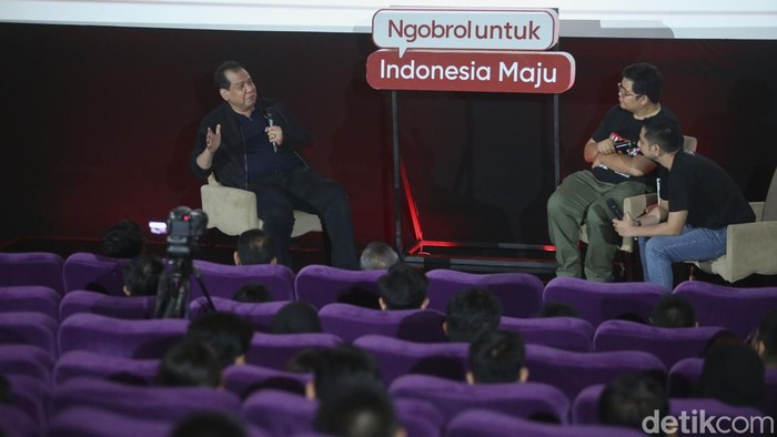 Potret CT Bicara Blak-blakan soal Indonesia Maju Potret CT Bicara Blak-blakan soal Indonesia Maju