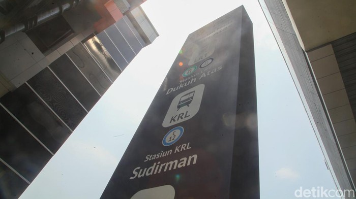 Potret JPM Dukuh Atas yang Terintegrasi LRT-KRL