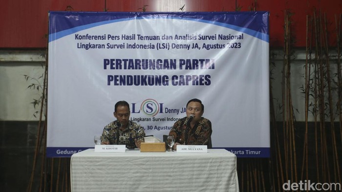 Prabowo Unggul 8,4% dari Ganjar di Survei LSI Denny JA Prabowo Unggul 8,4% dari Ganjar di Survei LSI Denny JA