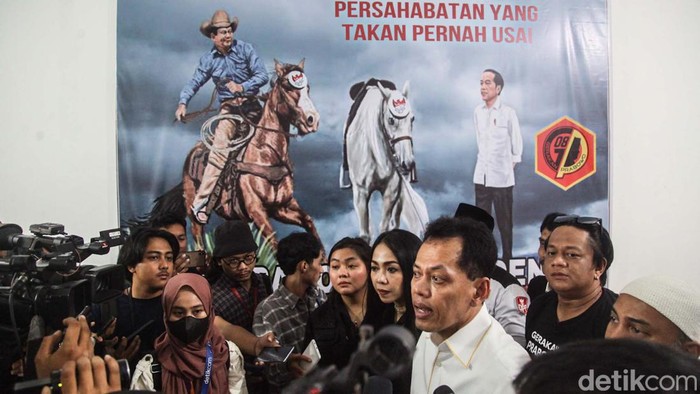 Relawan Jokowi Bentuk GP 08, Dukung Prabowo Capres 2024