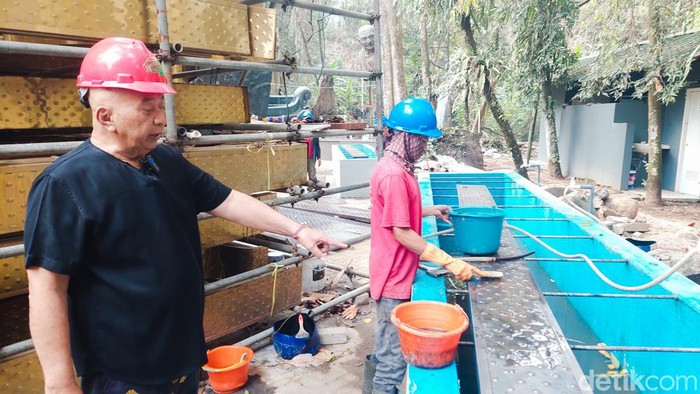 Mengintip Pembuatan Bilah Selubung Garuda IKN Nusantara di Bandung