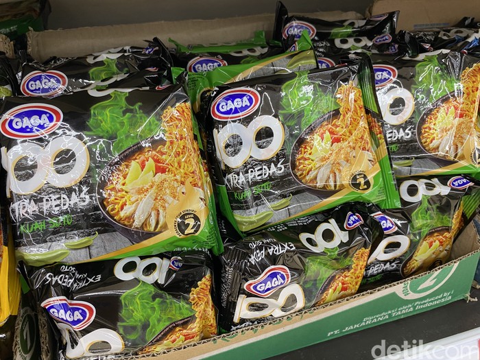 Cukup Komplet! Banyak Varian Mie Gaga Bisa Beli di Sini