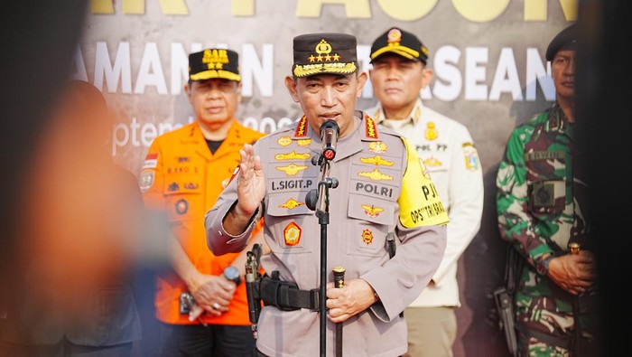 Potret Panglima TNI-Kapolri Tinjau Kesiapan Pengamanan KTT ASEAN