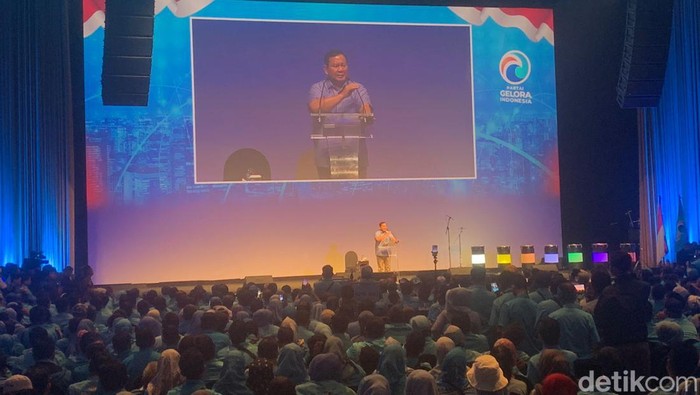 Prabowo Hampir Lupa Sapa PSI di Deklarasi Gelora: Jadi Grogi Saya Prabowo Hampir Lupa Sapa PSI di Deklarasi Gelora: Jadi Grogi Saya