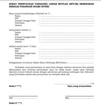 Pengertian SPTJM, Fungsi, dan Cara Memperolehnya untuk Pertanggungjawaban