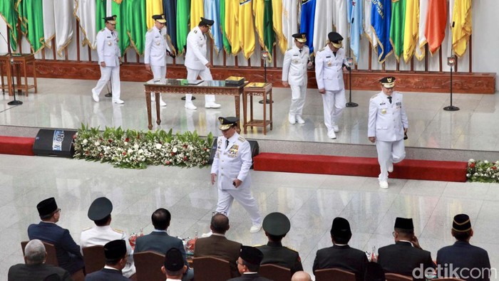 Sembilan Pj Gubernur Resmi Lantik