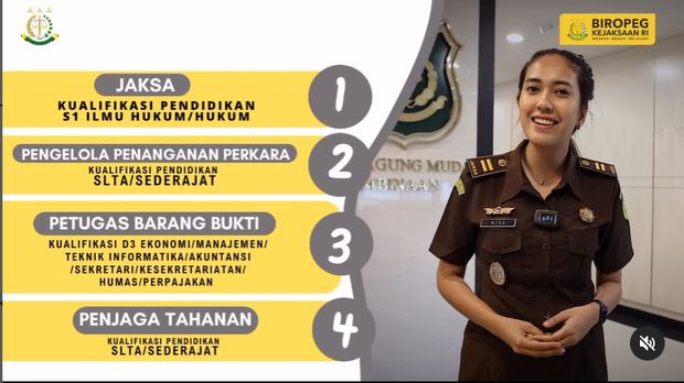 Link Pendaftaran CPNS Kejaksaan 2023 untuk Lulusan SMA hingga S1 Link Pendaftaran CPNS Kejaksaan 2023 untuk Lulusan SMA hingga S1