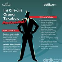 Ini Ciri-ciri Orang Takabur, Naudzubillah!