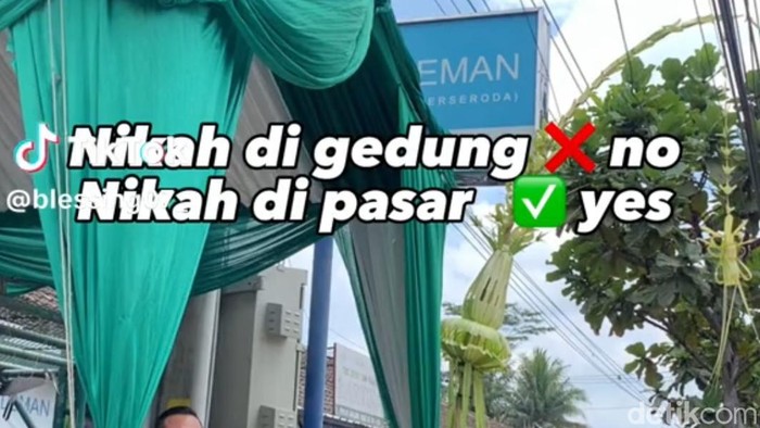 Sederet Jajanan Jadi Menu Resepsi Pernikahan Di Pasar Ngijon Yang Viral