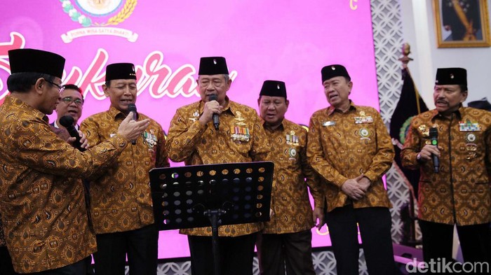 Potret Kompak SBY hingga Prabowo Nyanyi Bareng Manis dan Sayang