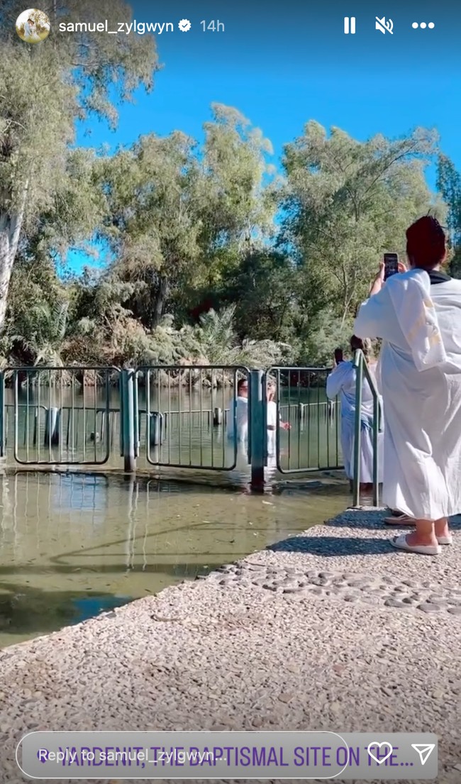 7 Foto Samuel Zylgwyn & Franda ke Israel, Perdana Ajak 2 Anak ke Luar ...