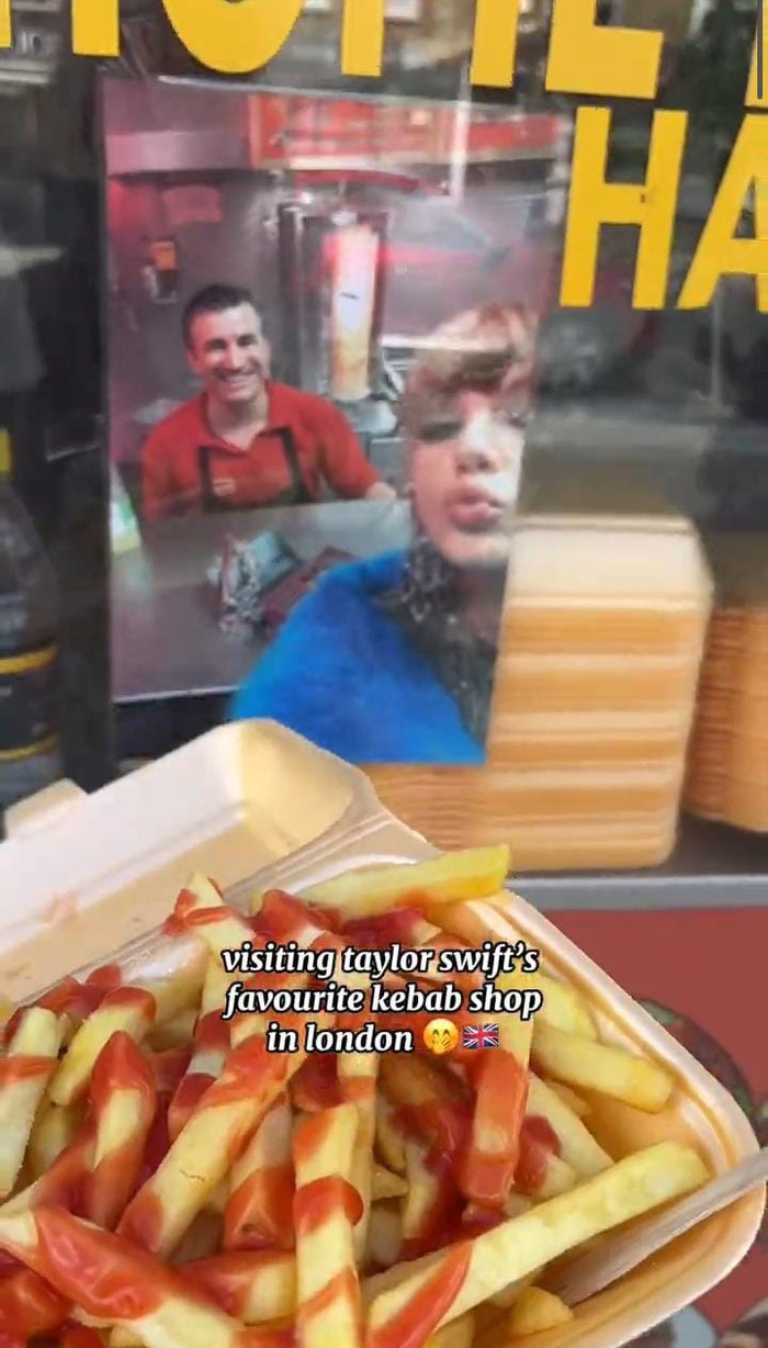 Toko Kebab Favorit Taylor Swift di London Jadi 'Wisata' Bagi Swiftie