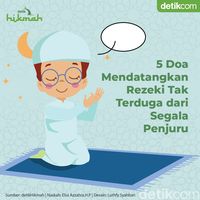 Infografis: Doa Mendatangkan Rezeki Tak Terduga dari Segala Penjuru, Yuk Amalkan!