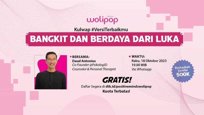 Pakar Ungkap Cara Sembuhkan Luka Batin Demi Kesehatan Mental