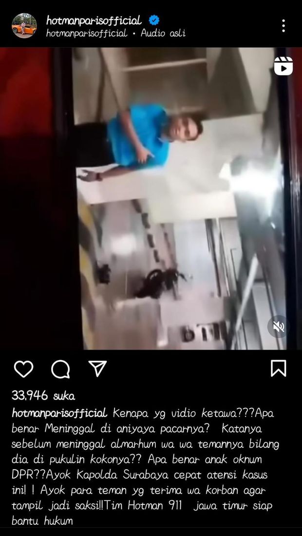 Hotman Paris Desak Kapolda Jatim Usut Kematian Tragis Dini Hotman Paris Desak Kapolda Jatim Usut Kematian Tragis Dini