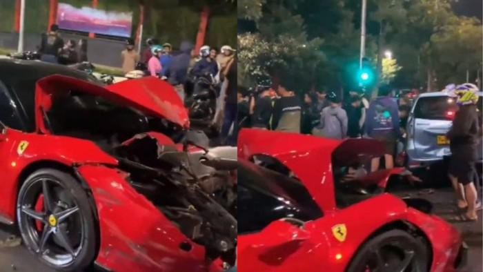 Pengemudi Ferrari Mengaku Ngantuk Saat Tabrak 5 Kendaraan di Senayan Pengemudi Ferrari Mengaku Ngantuk Saat Tabrak 5 Kendaraan di Senayan
