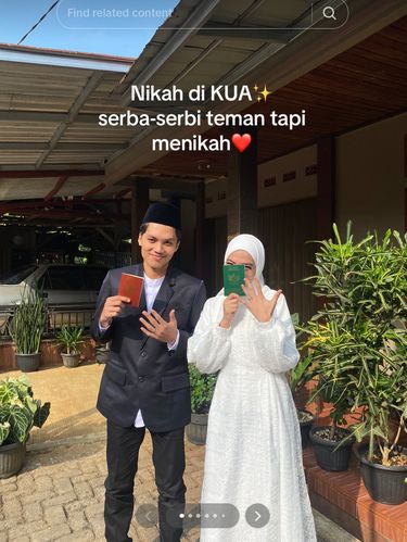 Viral Pasangan 7 Tahun Friendzone Akhirnya Nikah, Akad di KUA Tanpa Resepsi