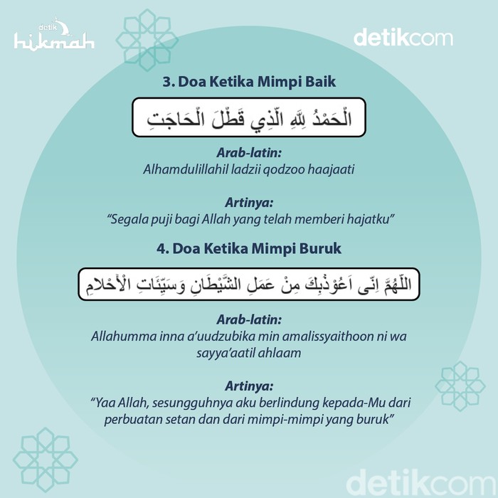 Kumpulan Doa Pendek Sehari-hari, Doa Tidur hingga Doa saat Hujan