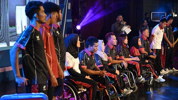 Ini Seragam Baru Kontingen Indonesia Di Asian Para Games 2023