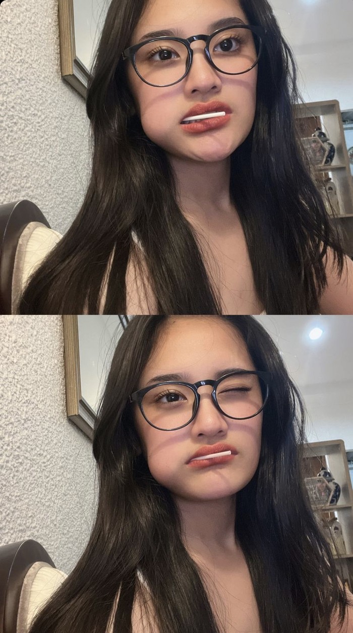 Cantiknya Ashel JKT48 saat Nongkrong di Kafe Estetik