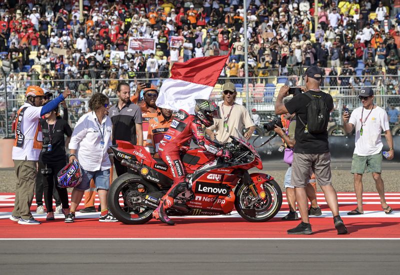 Jumlah Penonton Motogp Mandalika 2023 Lampaui Target Tembus 103 Ribu