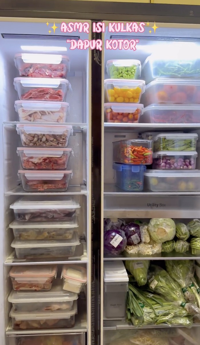 Intip Momen 'Crazy Rich Aceh' Shella Saukia Saat Penuhi Isi Kulkas Dapur!