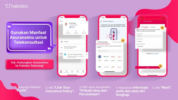 Catat! Ini Cara Cermat Gunakan Asuransi Kesehatan Lewat Halodoc