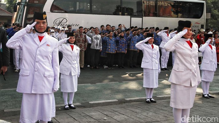 Potret Suasana Upacara Peringatan 95 Tahun Sumpah Pemuda