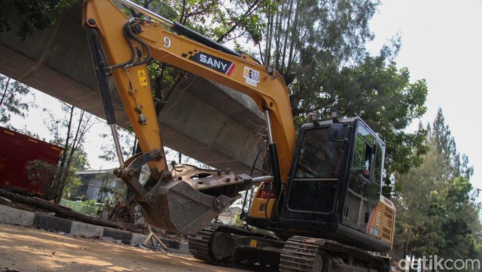 Mengintip Progres Penataan Trotoar Velodrome-Pulomas