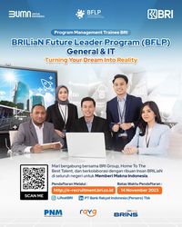 BRI Kembali Buka BFLP General dan IT buat Lulusan S1 dan S2