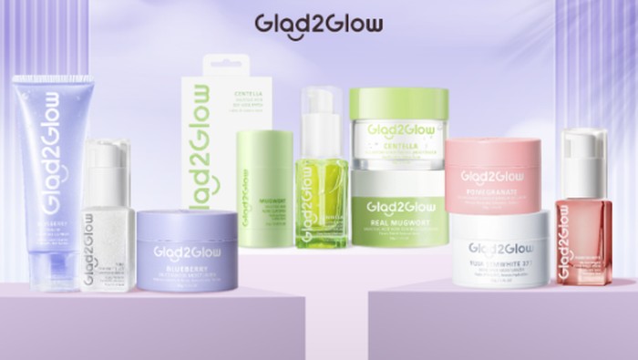 Curi Perhatian, Produk Skincare Glad2Glow Usung Inovasi Teknologi 1+1