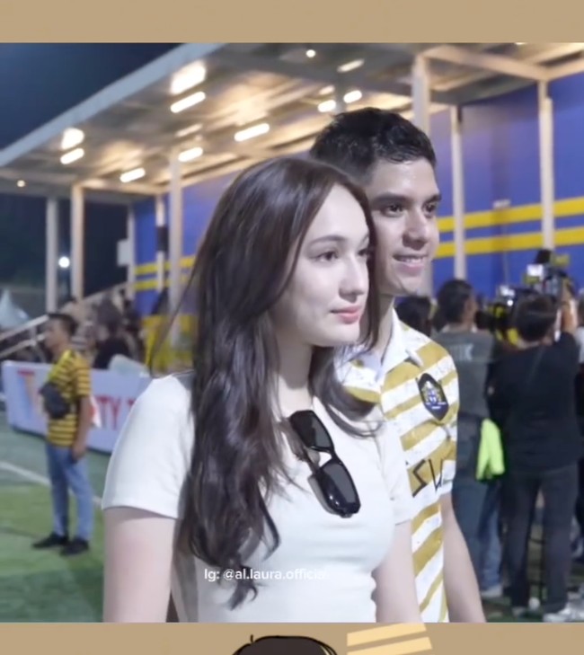 7 Foto Al Ghazali & Laura Moane Pamer Kemesraan, Cium dan Peluk di Depan Umum