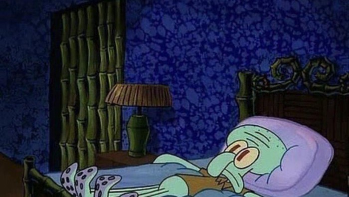 Meme Squidward Ini Mirip Kehidupan Orang Dewasa