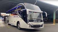 Bus Baru PO Sinar Jaya Pakai Bodi New Armada Skylander R22 SE, Ini Fasilitasnya